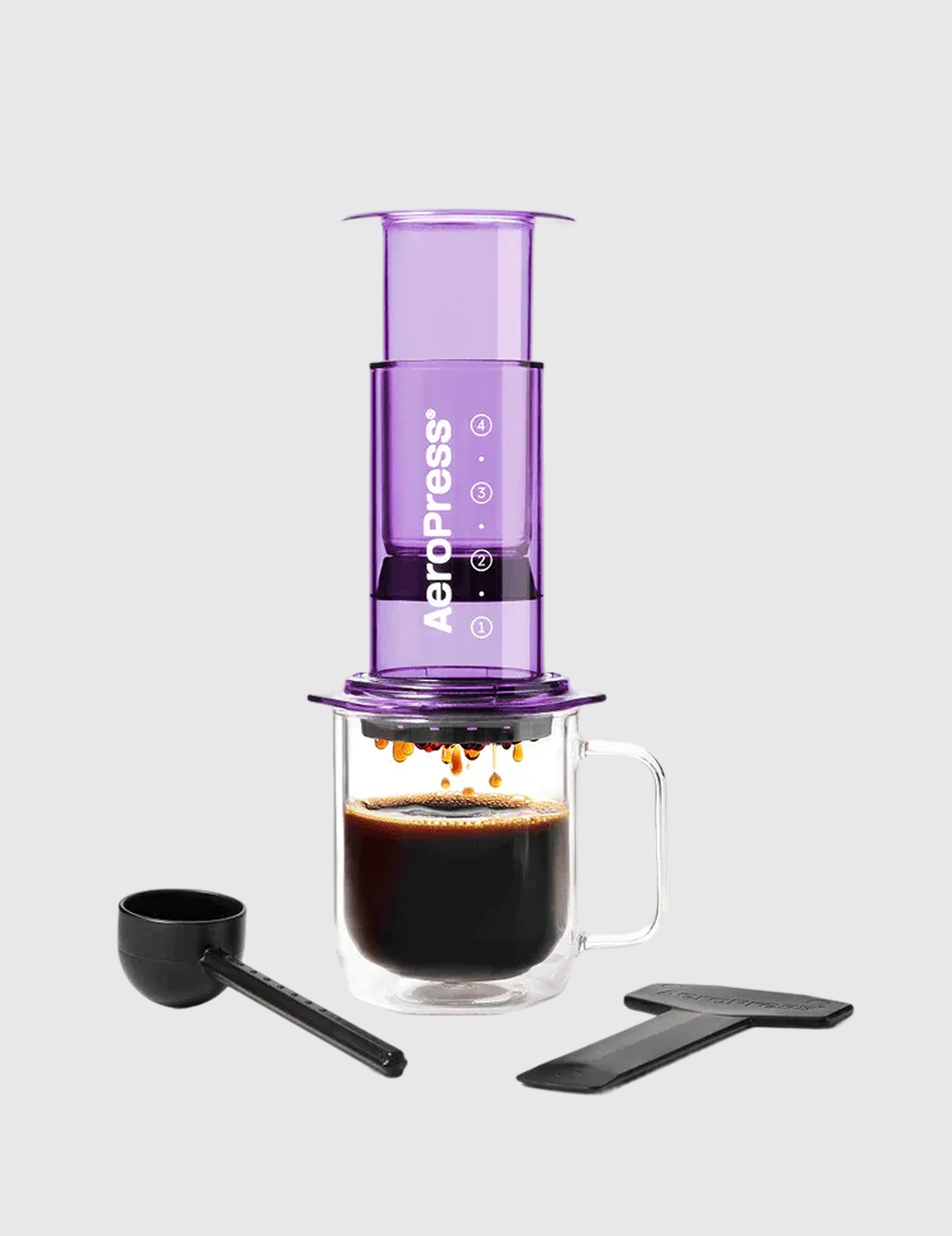 Aeropress Purple Coffee Maker – Nomad Coffee Studio