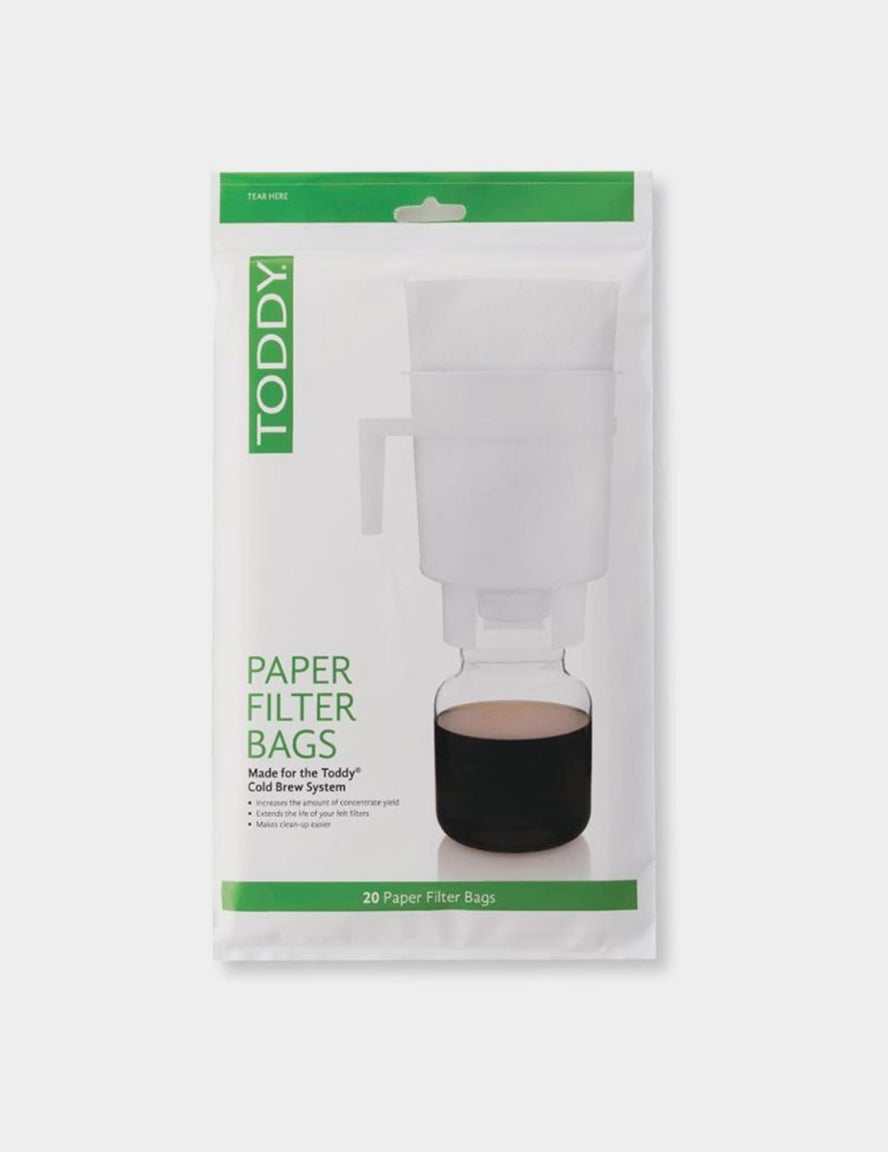 Toddy Paper Filter Bags (20p) – Nomad Coffee Studio
